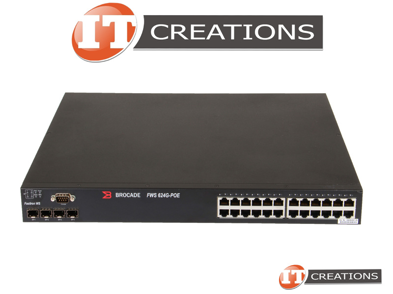 FWS624G-POE-AN09460136 BROCADE FASTIRON WS 24 PORT 10 / 100 MB/S SWITCH ...
