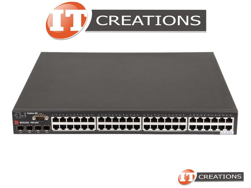 FWS648G-AN10080462 - Refurbished - BROCADE FASTIRON WS 48 PORT 10 / 100 ...