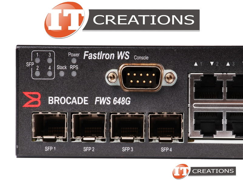 FWS648G-AN10080462 - Refurbished - BROCADE FASTIRON WS 48 PORT 10 / 100 ...