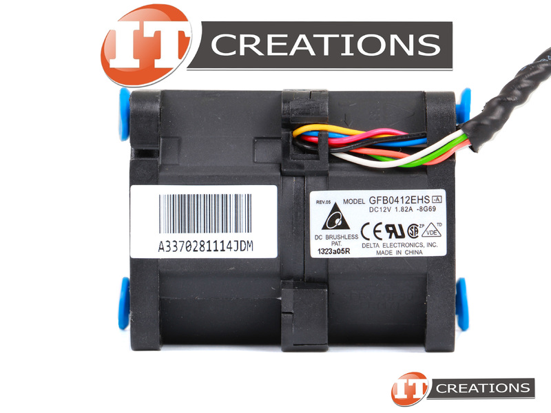 GFB0412EHS-DL165 G7 DELTA ELECTRONICS FAN DC12V 1.82A FOR HP PROLIANT ...