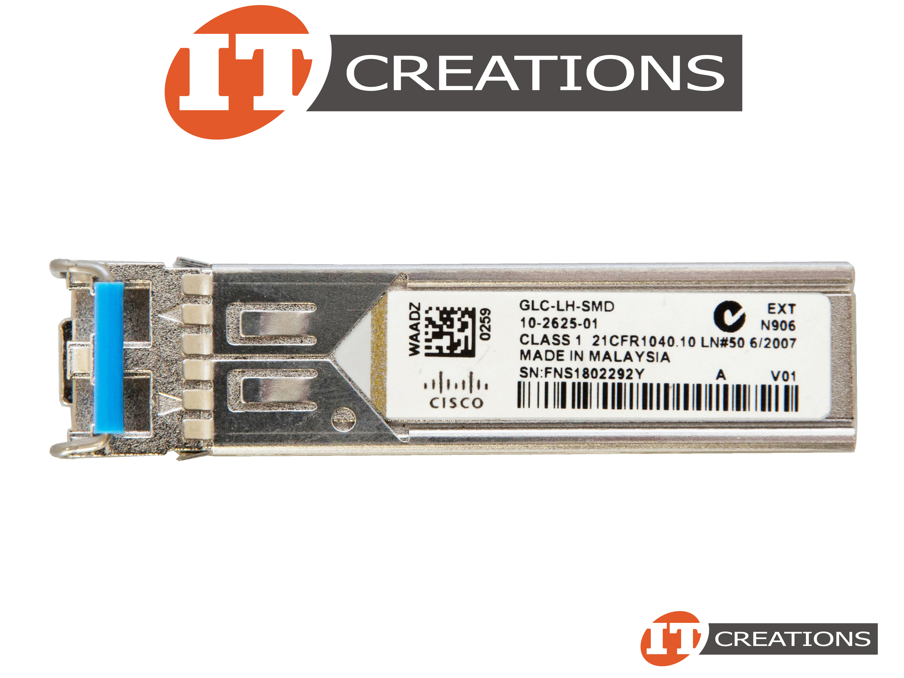 GLC-LH-SMD CISCO GE SFP, LC CONNECTOR LX/LH TRANSCEIVER