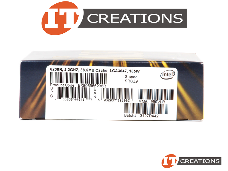 GOLD 6238R-RETAIL - Retail - INTEL XEON GOLD 28 CORE PROCESSOR 6238R 2 ...