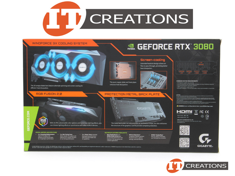 GV-N3080GAMING OC-10GD-RET - Retail - GIGABYTE NVIDIA GEFORCE RTX 3080 ...