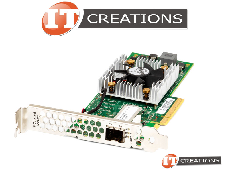 H28RN-HIGH P DELL / QLOGIC QLE2660 HBA V2 16GB SINGLE PORT SFP+ PCI-E 2 ...