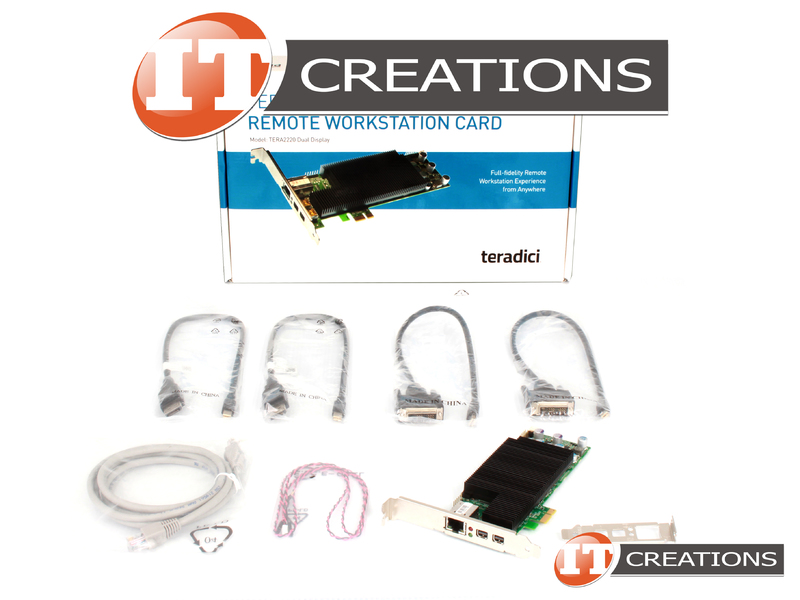 HC2220001-NEW - New - TERADICI TERA 2220 PCOIP PCI-E 3.0 X1 REMOTE ...