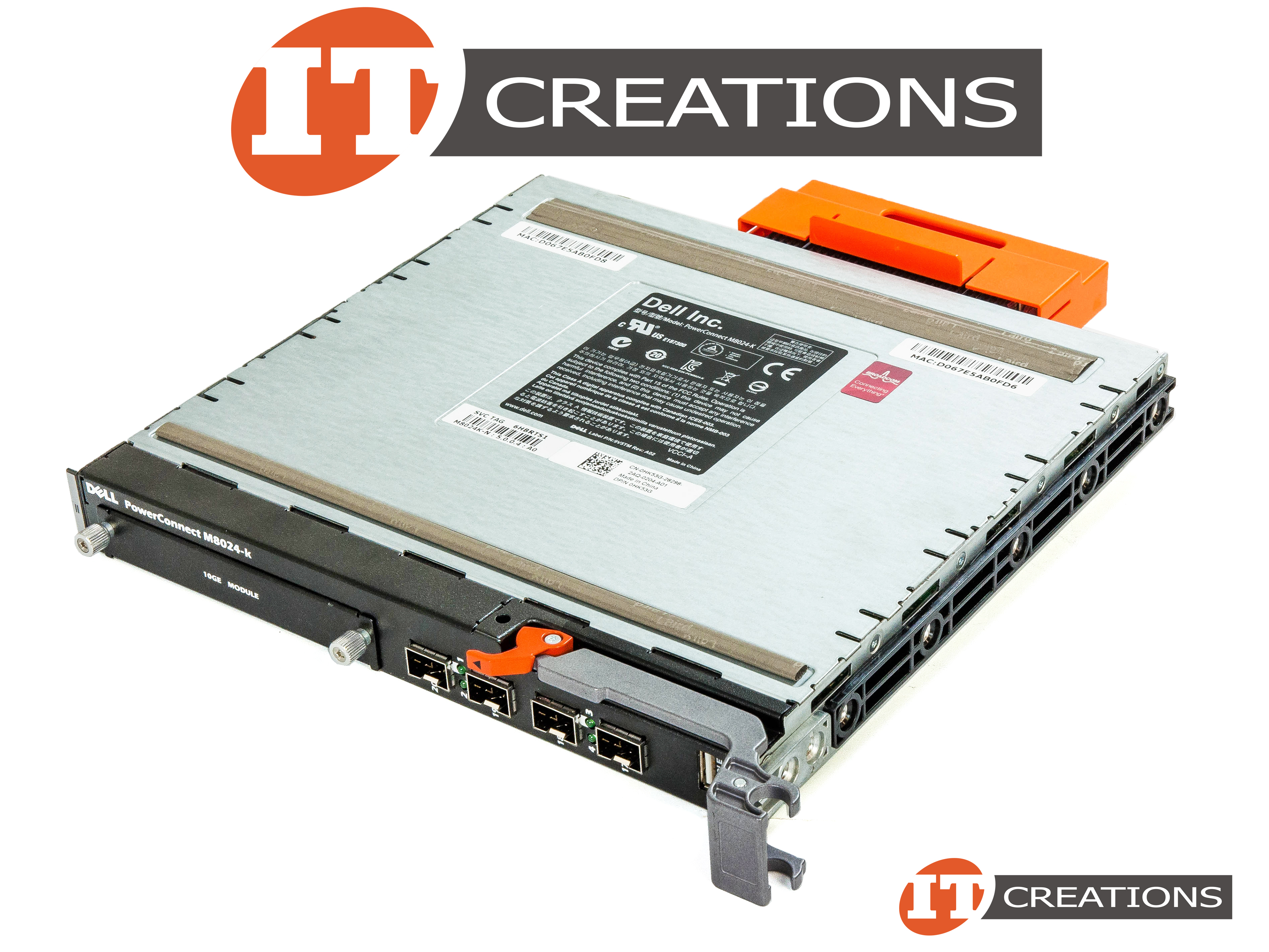 HK53G DELL POWERCONNECT M8024-K 10GBE ETHERNET SWITCH FOR DELL ...