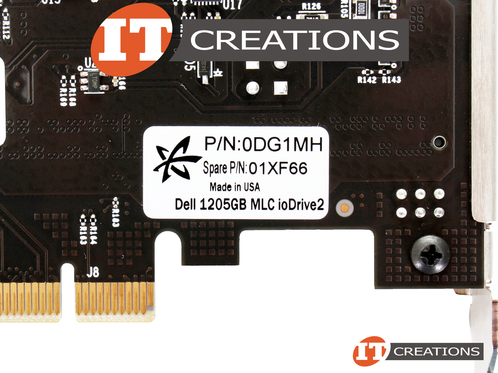 HKTFP-HIGH P DELL IODRIVEII 1205GB G2 IO ACCELERATOR CARD PCI-E 2.0 X8 ...