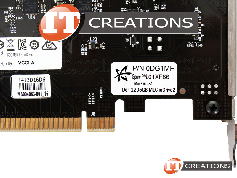 HKTFP DELL IODRIVEII 1205GB G2 IO ACCELERATOR CARD PCI-E 2.0 X8 NOT AND ...
