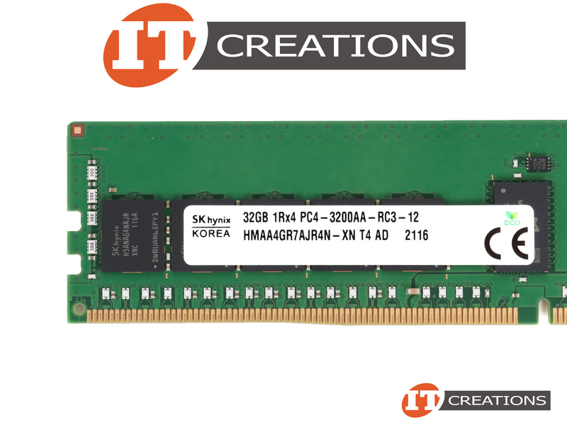 HMAA4GR7AJR4N-XN SK HYNIX 32GB PC4-25600AA-R DDR4-3200AA-R REGISTERED ...