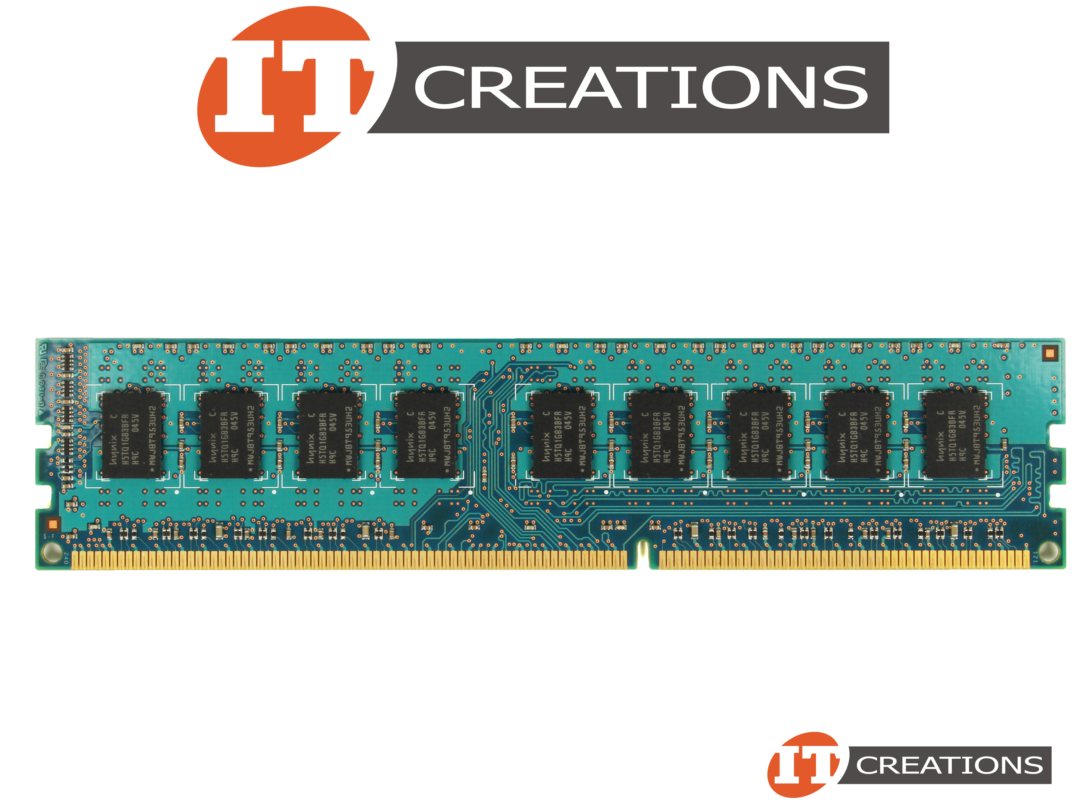 HMT125U7BFR8C-H9 HYNIX 2GB 2RX8 PC3-10600E UNBUFFERED ECC DDR3-1333 DUAL RANK MEMORY MODULE