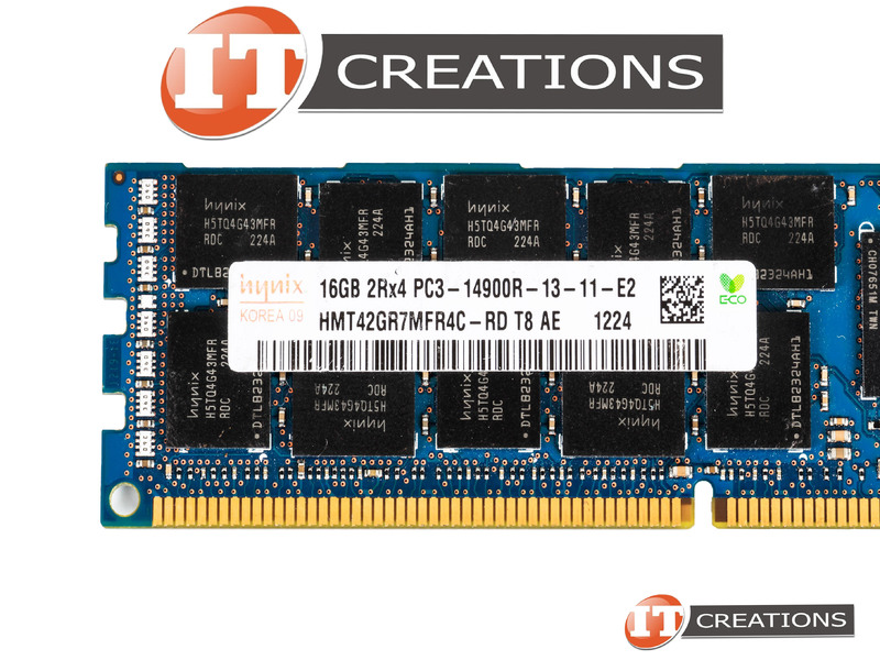 HMT42GR7MFR4C-RD HYNIX 16GB PC3-14900R DDR3-1866 REGISTERED ECC 2RX4 ...