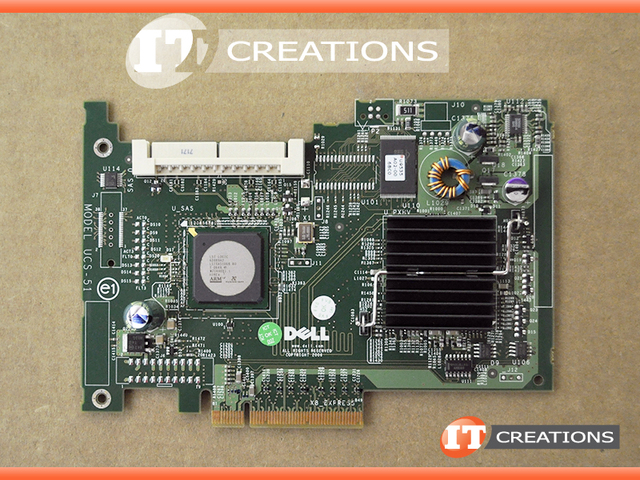 HN359 DELL SAS CONTROLLER 5/IR RAID CONTROLLER PCI-E X4 3GB/S FOR DELL ...