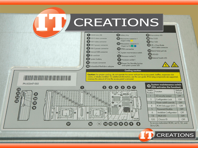 HP BL490C G7 - New - HP PROLIANT BL490C G7 NEW