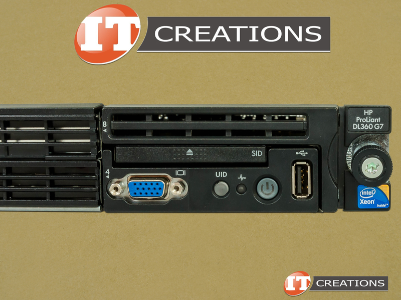 HP DL360 G7 - New - HP PROLIANT DL360 G7 2.5 INCH SMALL FORM FACTOR SFF ...