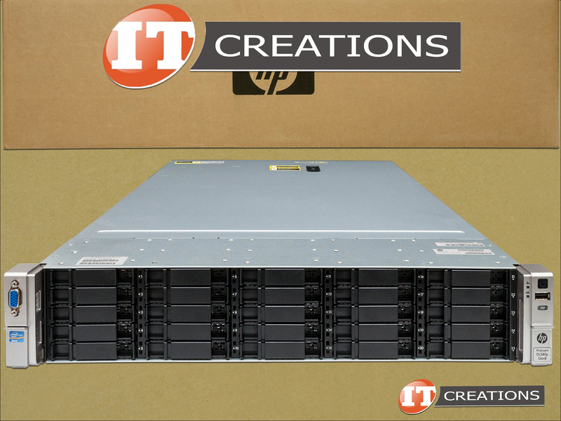 HP DL380P G8 2.5 25 BAY - New - HP PROLIANT DL380P G8 2.5 INCH SMALL ...