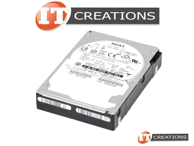 HUC101818CS4204 - Refurbished - HITACHI GLOBAL 1.8TB 10K RPM SAS III 2. ...