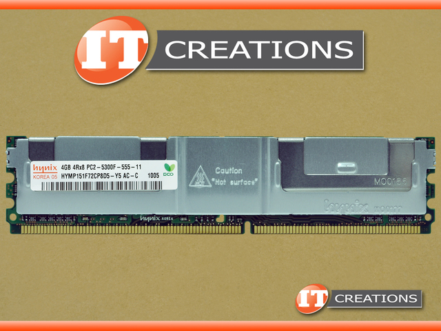 HYMP151F72CP8D5-Y5 IBM / HYNIX 4GB PC2-5300F DDR2-667 FULLY BUFFERED ...