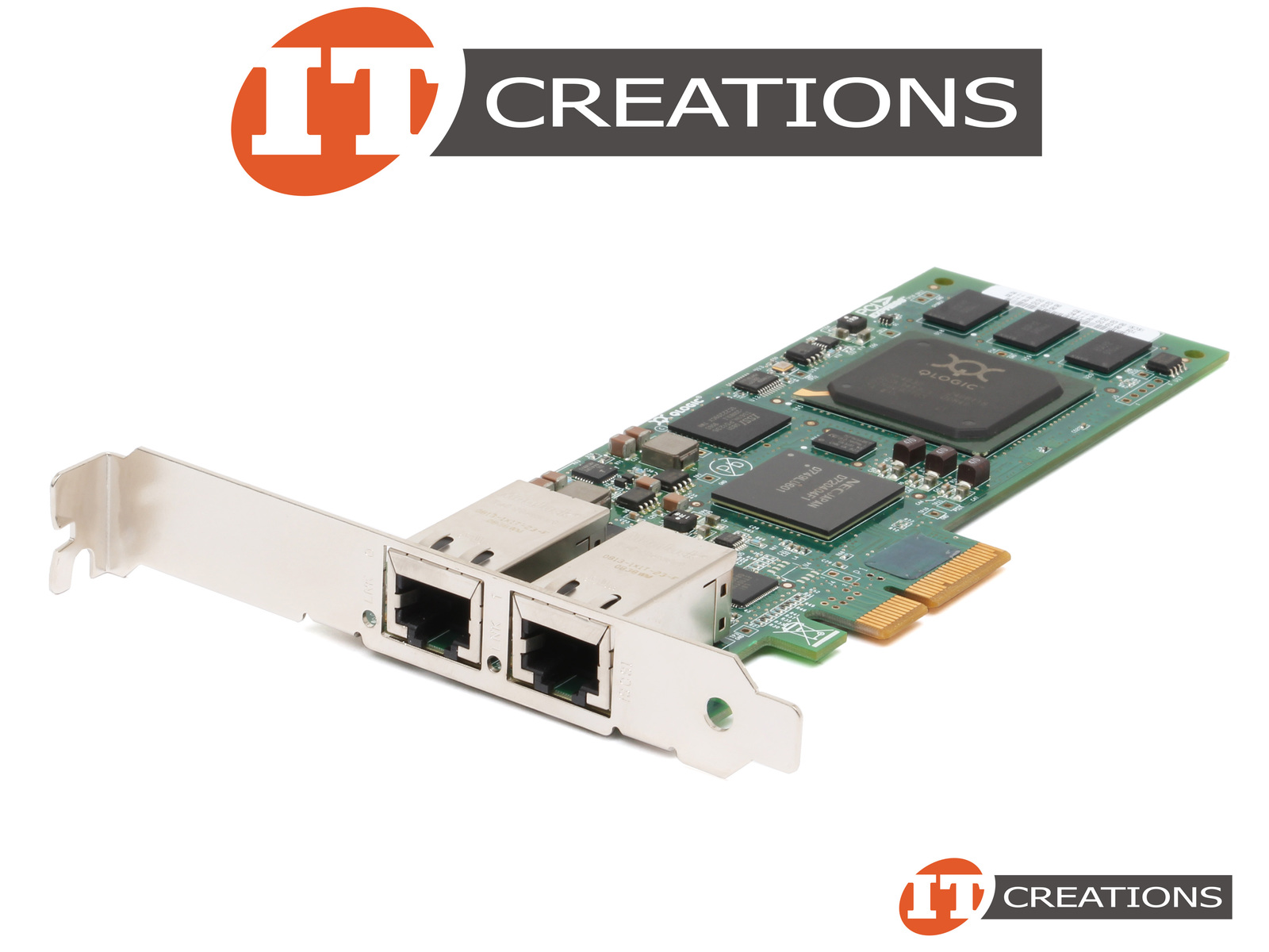 IX4010402-01 - Refurbished - QLOGIC QLE4062C HBA 1GB/S PCI-E X4 ( 2 ...