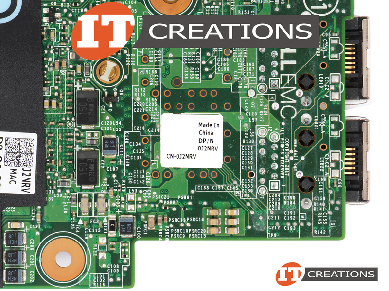 J2NRV DELL / BROADCOM 57416 10GB DUAL PORT NETWORK LOM MEZZANINE CARD ...