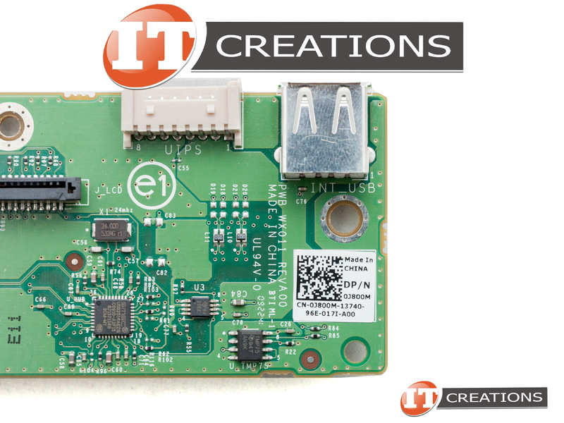 J800M DELL CONTROL PANEL FOR DELL POWEREDGE R710 - I/O POWER UP BUTTON ...