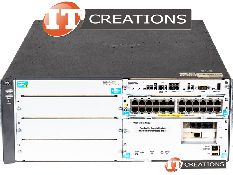 J8697A HP E5406 ZL SWITCH CHASSIS - CHASSIS ONLY NO COMPONENTS