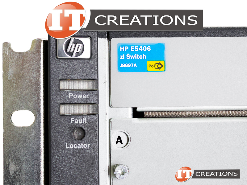 J8697A HP E5406 ZL SWITCH CHASSIS - CHASSIS ONLY NO COMPONENTS