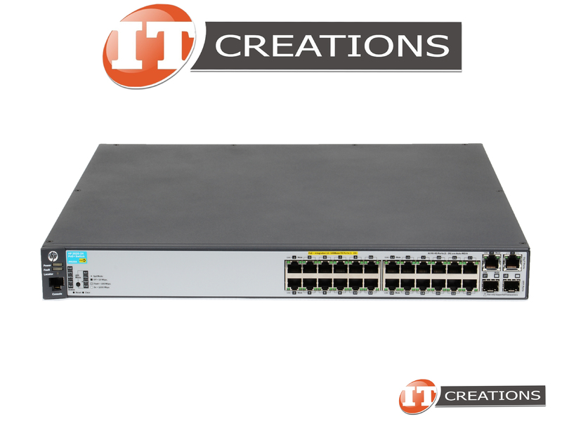 J9625A - Refurbished - HP / HPE / ARUBA 2620-24 POE+SWITCH - 1U ( 24 ...