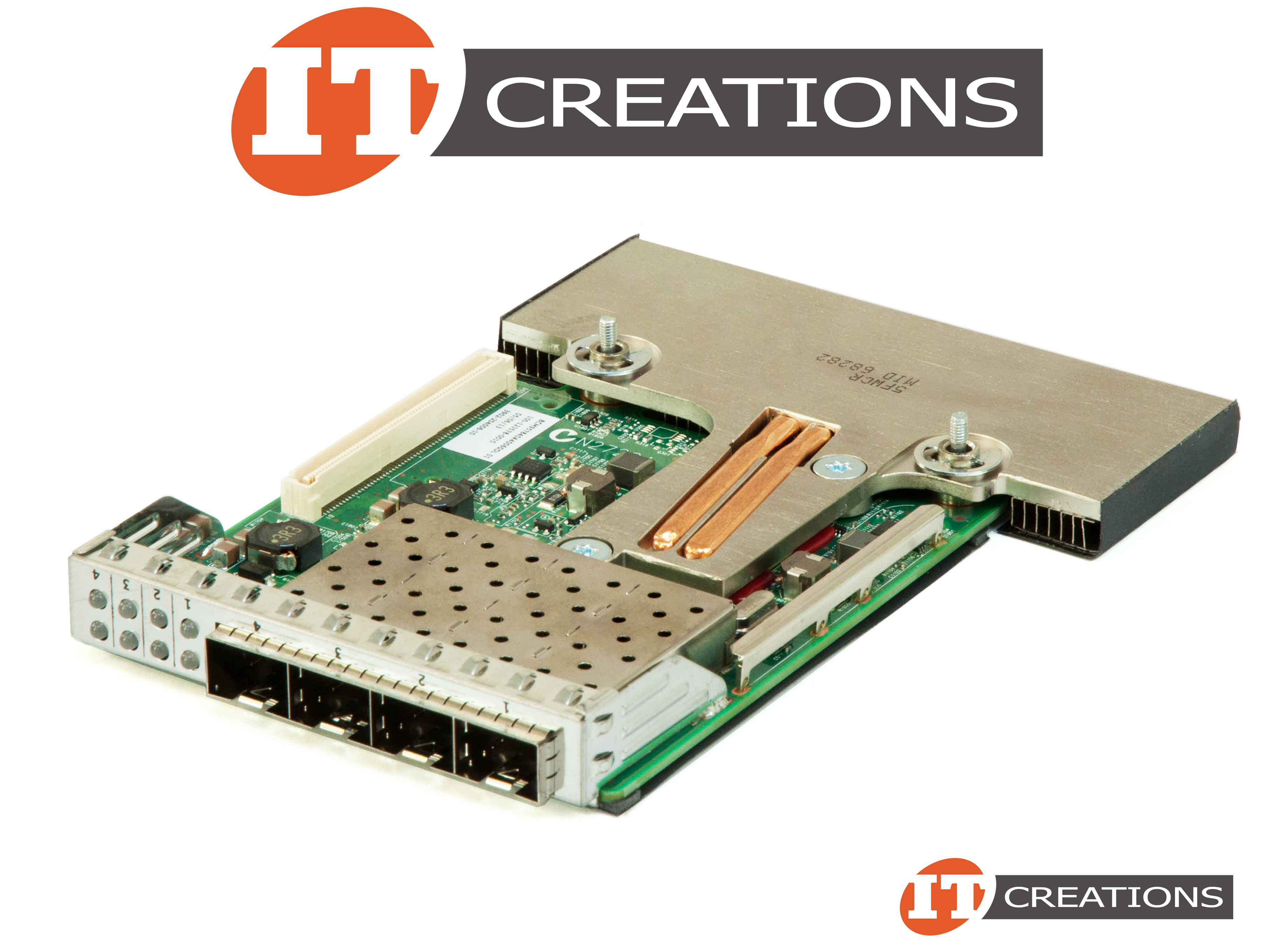 JC10M DELL / BROADCOM 57840S RNDC 10GBE QUAD SFP+ PORTS RACK CONVERGED ...