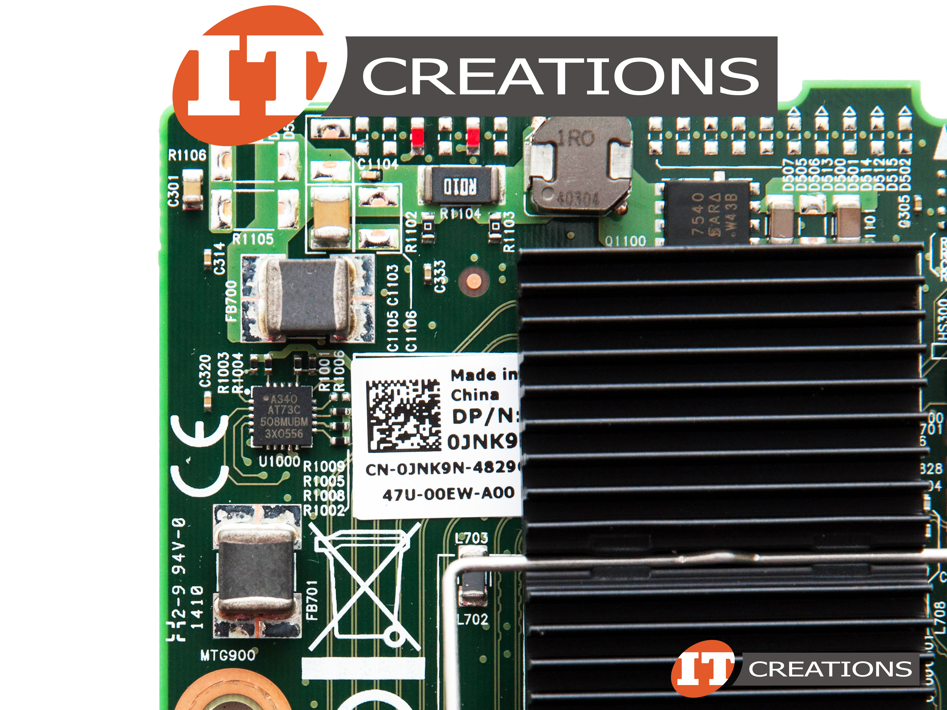 JNK9N DELL / BROADCOM NETXTREME II BCM57840 NDC 10GBE 4 PORT NETWORK ...