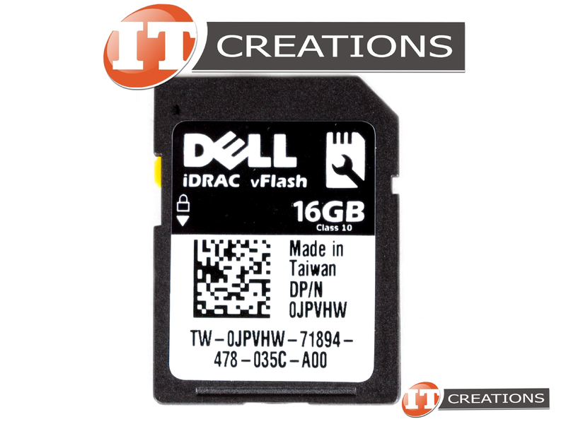 JPVHW DELL 16GB IDRAC VFLASH CARD CLASS 10