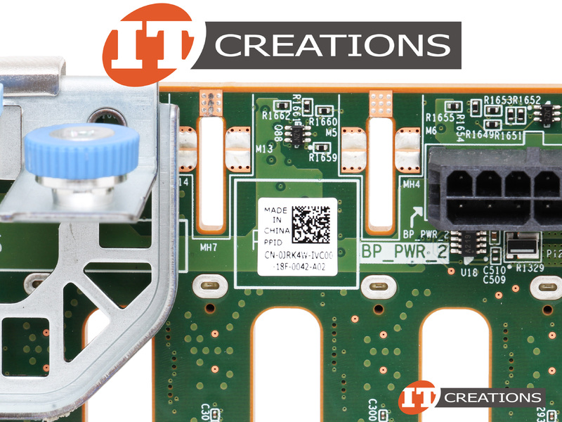 JRK4W DELL PCIE NVME HARD DRIVE BACKPLANE 2.5 INCH SFF 24 BAY FOR DELL ...