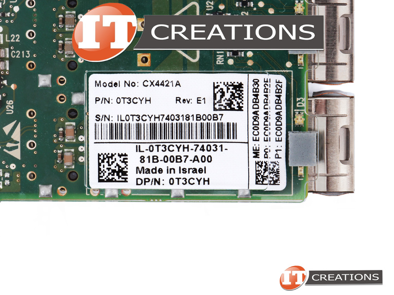 K07HG DELL PLUS / MELLANOX CONNECTX-4 LX EN CX4421A 25GB DUAL PORT ...