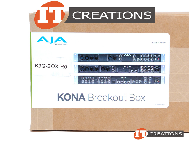 K3G-BOX-R0-RETAIL - Retail - AJA VIDEO SYSTEMS K3G BREAKOUT BOX 19 INCH ...