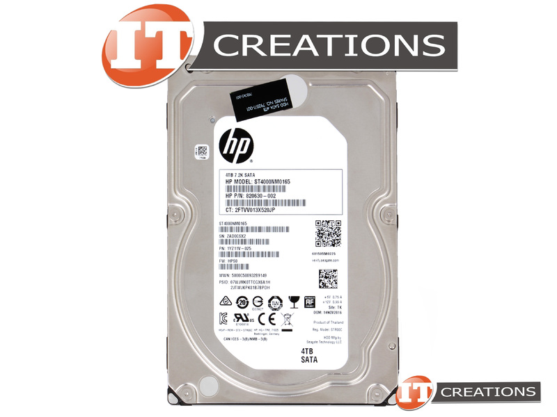 K4T76AA - Refurbished - HP 4TB 7.2K RPM SATA III 3.5 INCH LARGE FORM ...