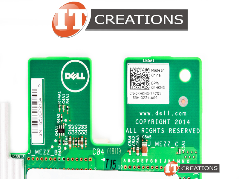 KHKN5 DELL FC PCIE PASSTHROUGH MEZZANINE CARD V6 FOR DELL POWEREDGE ...