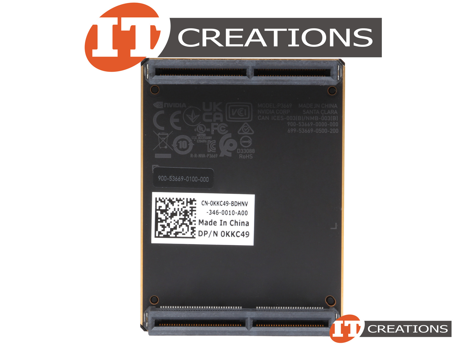 KKC49 DELL / NVIDIA 2 SLOT NVLINK BRIDGE ADAPTER FOR NVIDIA RTX A800 ...