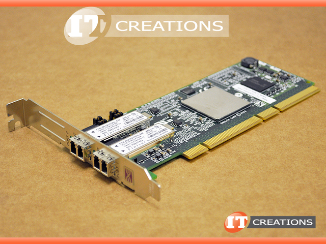 LP10000DC-E EMULEX LP10000DC-E 2GB 64BIT 133MHZ PCI-X DUAL PORT FIBRE ...