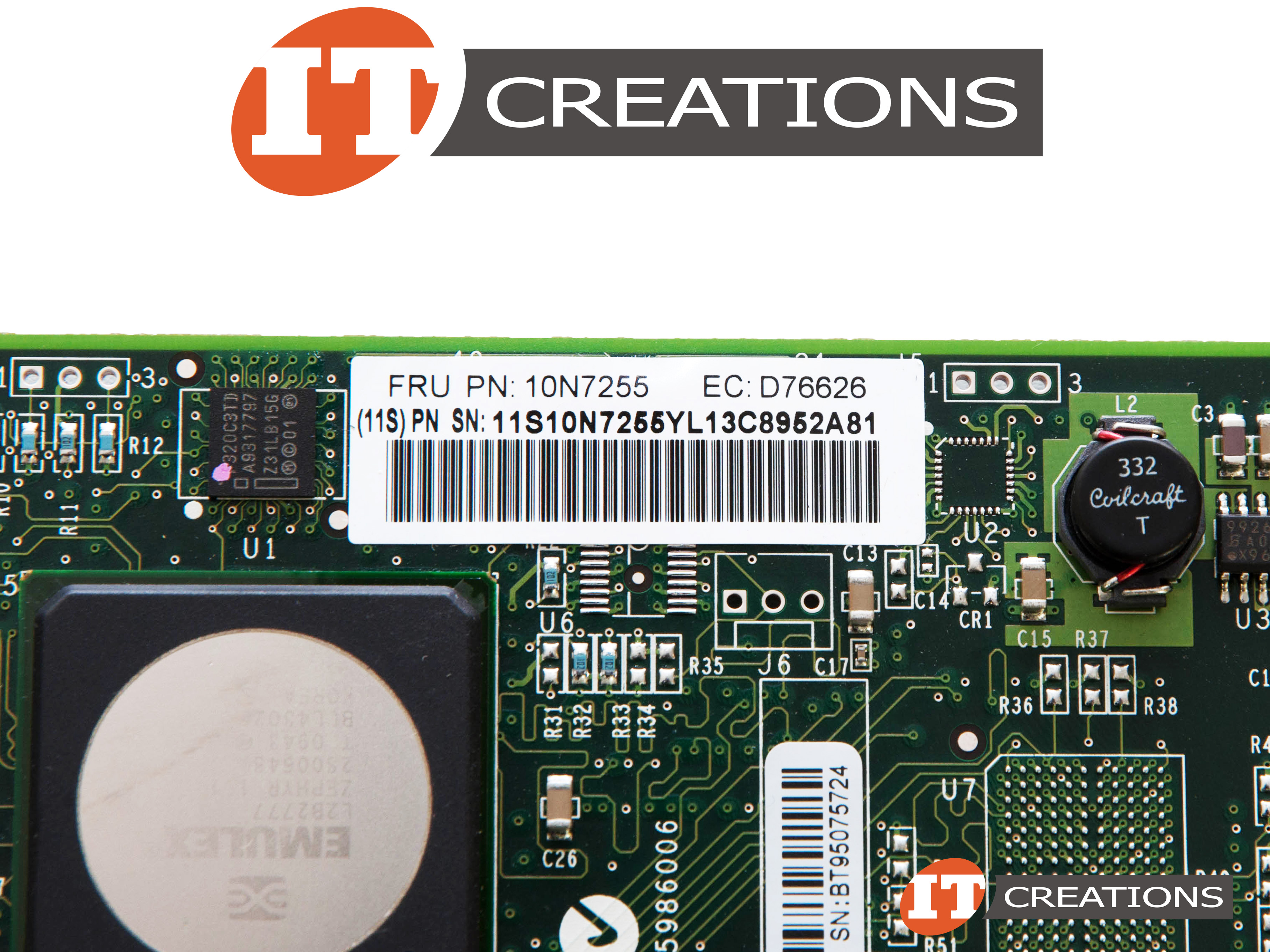 LPE11002-IBM-HIGH P IBM 5774 FC ADAPTER / EMULEX LPE11002 HBA 4GB/S FC ...