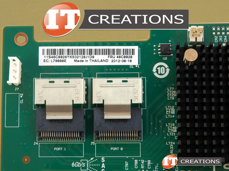 M1115-LOW P-IBM IBM SERVERAID M1115 ADAPTER / LSI 9240-8I 6GB/S PCI-E 2 ...