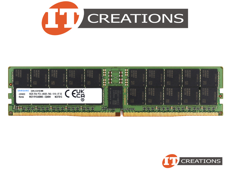 M321RYGA0BB0-CQKBH SAMSUNG 96GB PC5-38400 DDR5-4800B-R REGISTERED ECC ...
