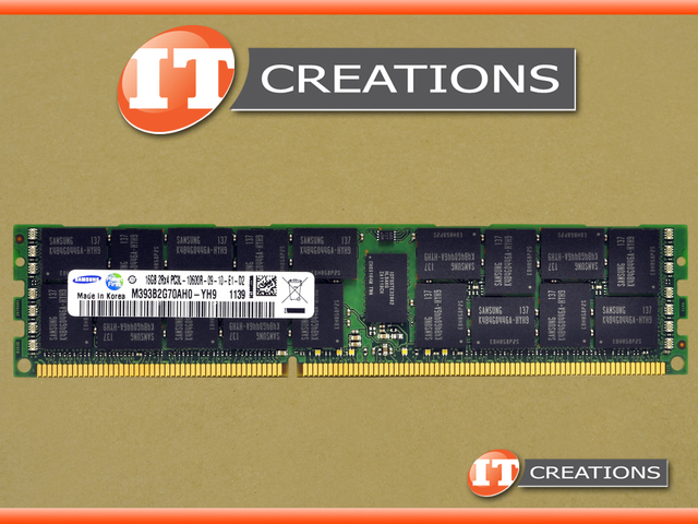 M393B2G70AH0-YH9 SAMSUNG 16GB PC3L-10600R DDR3-1333 REGISTERED ECC 2RX4 ...