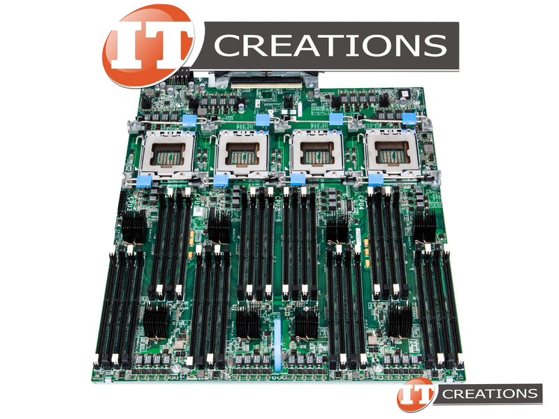 M9DGR DELL MOTHERBOARD FOR DELL POWEREDGE R810 - ( 4 ) FOUR CPU LATCH ...