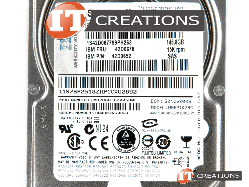 MBE2147RC-IBM IBM / TOSHIBA 146GB 15K RPM SAS 2.5 INCH SMALL FORM ...