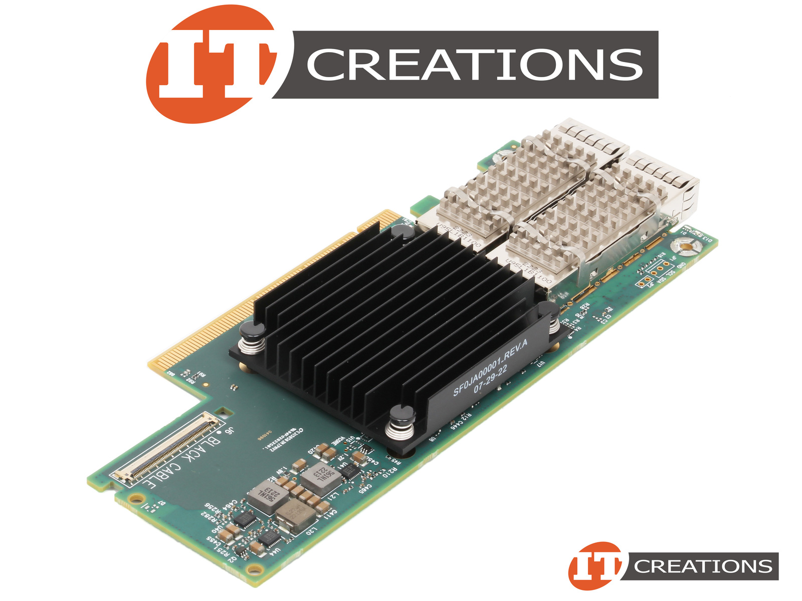 MCX653106A-ECAT-NO BRACKET NVIDIA / MELLANOX CONNECTX-6 VPI ADAPTER IB ...