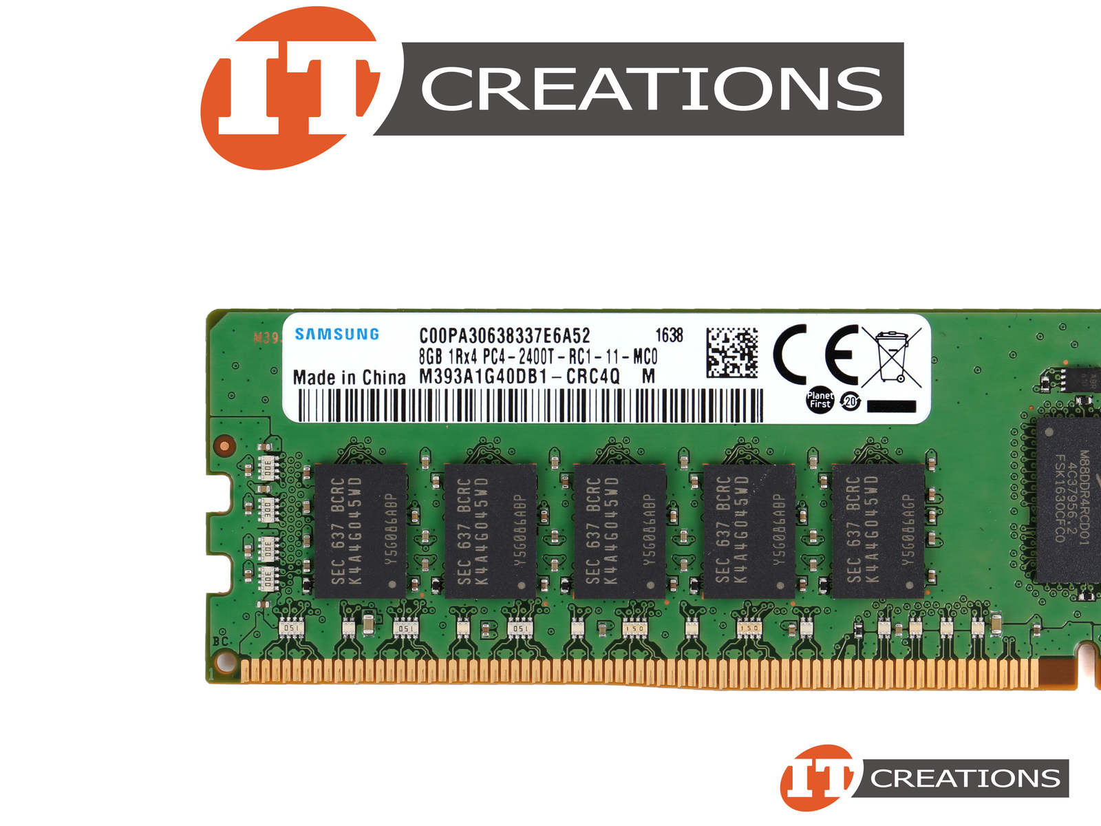 MEM DR480LA ER24 SAMSUNG 8GB PC4 19200 DDR4 2400T R REGISTERED ECC 1RX4