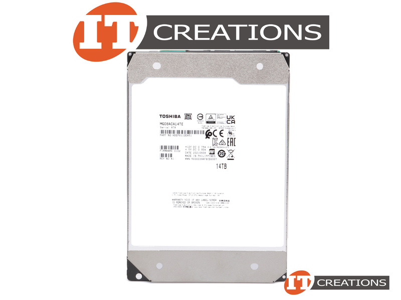 MG08ACA14TE - New - TOSHIBA 14TB 7.2K RPM SATA III 3.5 INCH LARGE FORM ...