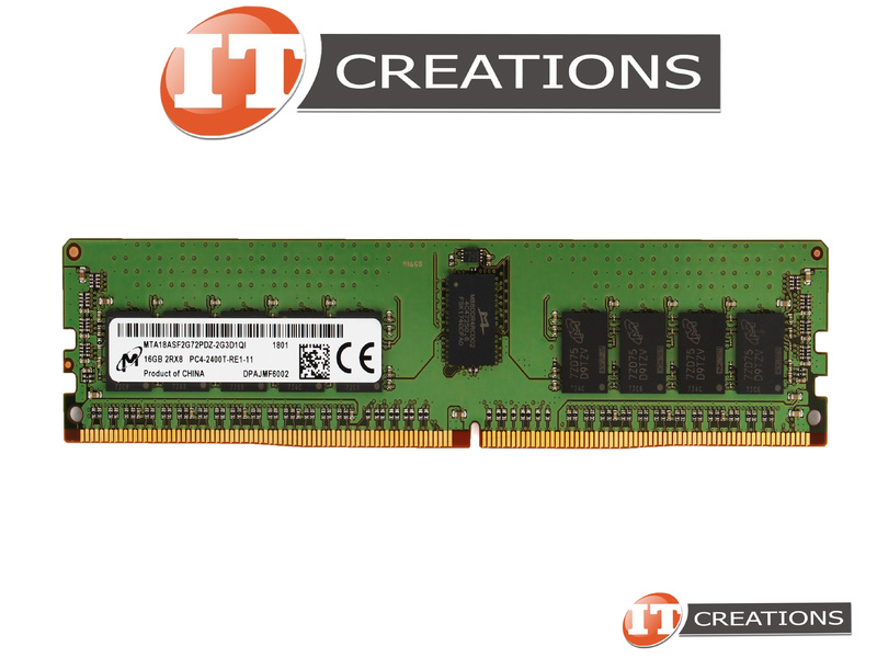 MTA18ASF2G72PDZ-2G3D1QI MICRON 16GB PC4-19200T-R DDR4-2400T-R ...