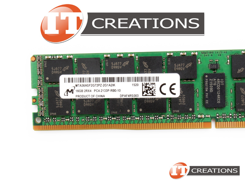 MTA36ASF2G72PZ-2G1A2IK - Used - MICRON 16GB PC4-17000P-R DDR4-2133P-R ...