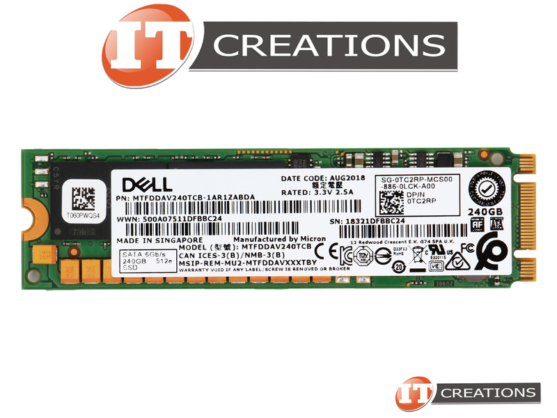 MTFDDAV240TCB-1AR1ZABDA-DELL - New Other - DELL / MICRON 240GB TLC SATA ...