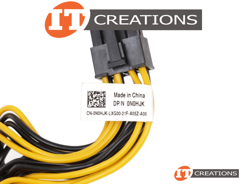 N0HJK DELL Y SPLIT 8 PIN MALE TO X2 8PIN FEMALE CABLE ADAPTER FOR DELL ...